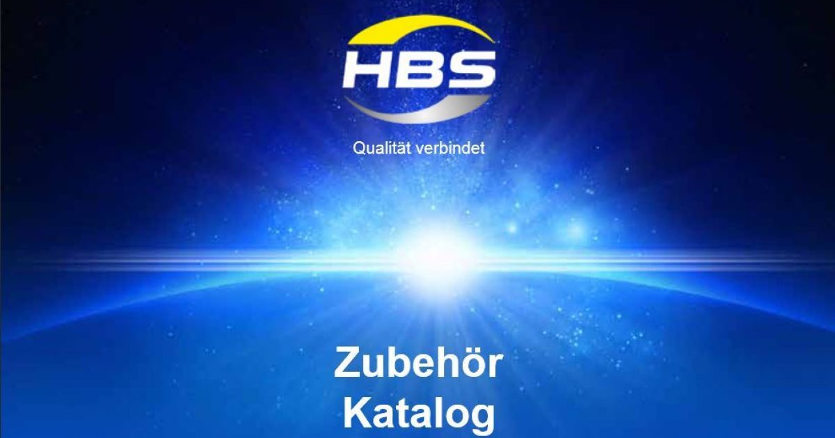 Neuer Zubehörkatalog online! | HBS